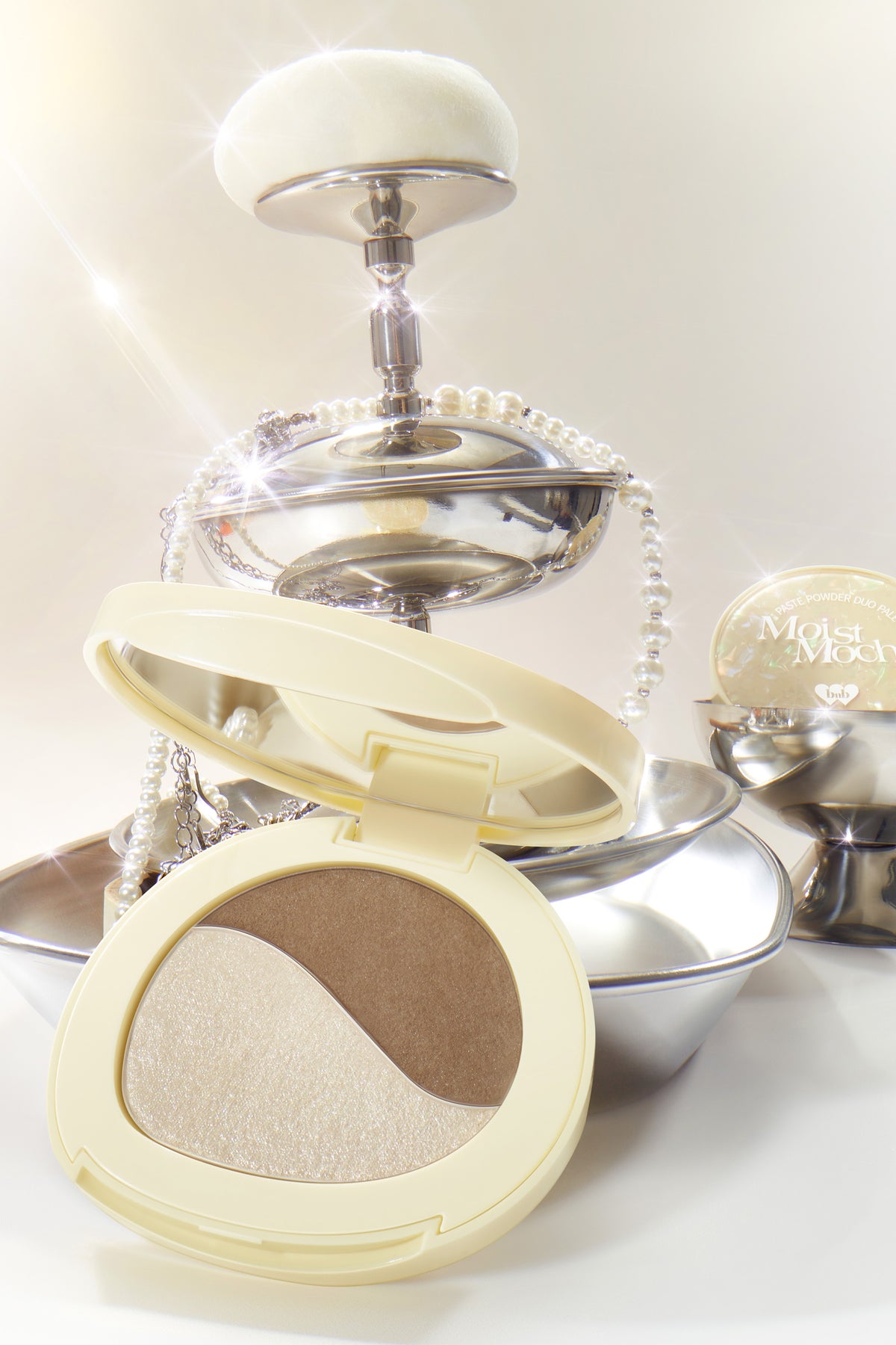 Moist Mochi Paste Powder Duo Palette